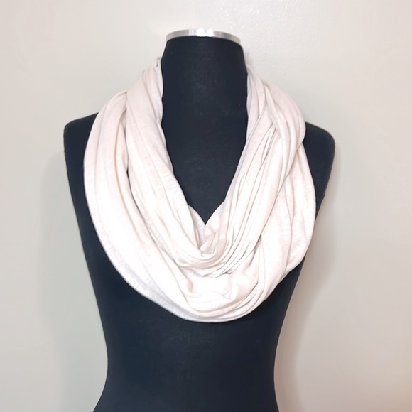 Accessories | Nwt Ivory Infinity Scarf Can Be Worn Many Ways Here Are ...